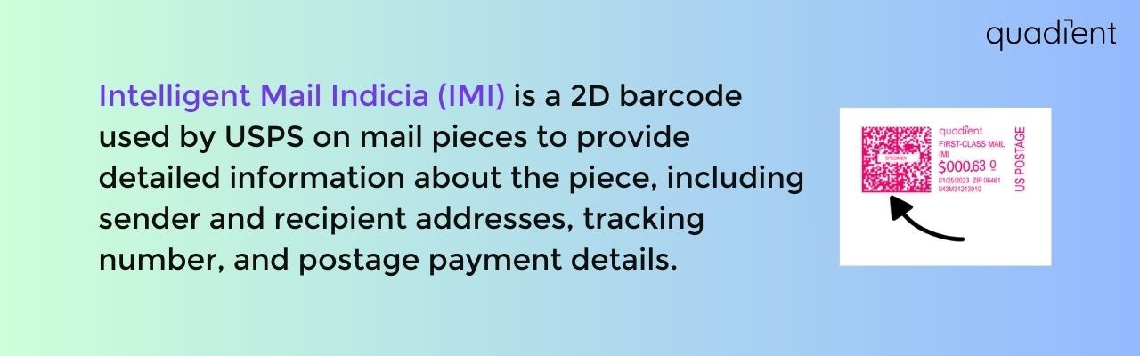 A guide to understanding Intelligent Mail Indicia (IMI)